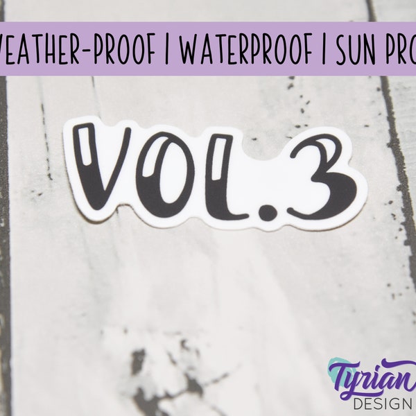 Volume Sticker - Etsy