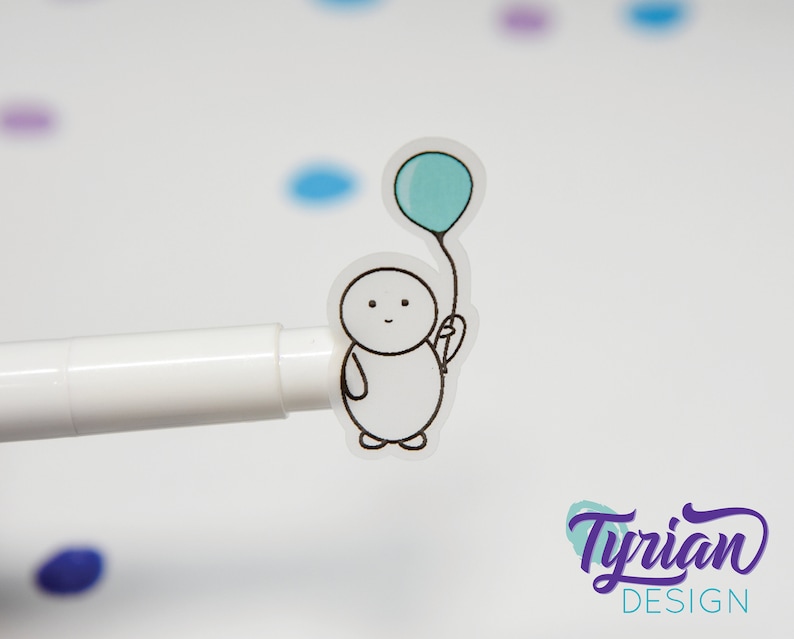 Emo Celebrate Character Sticker Mini Sheet. Emoji With - Etsy