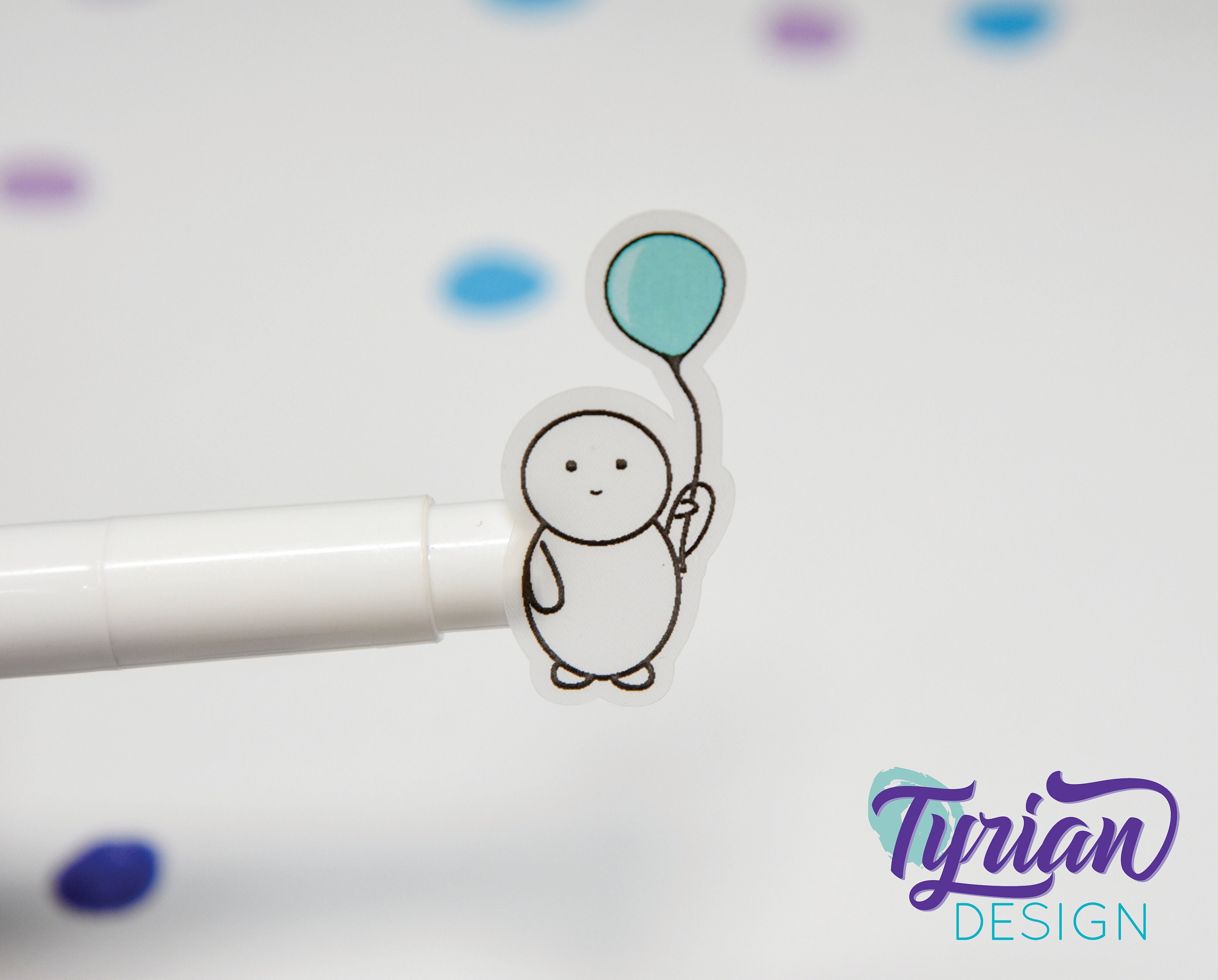 Emo Celebrate character Sticker Mini Sheet. Emoji with | Etsy