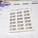 Tiktok Time Stickers. Different Color Options. Keep Track of - Etsy