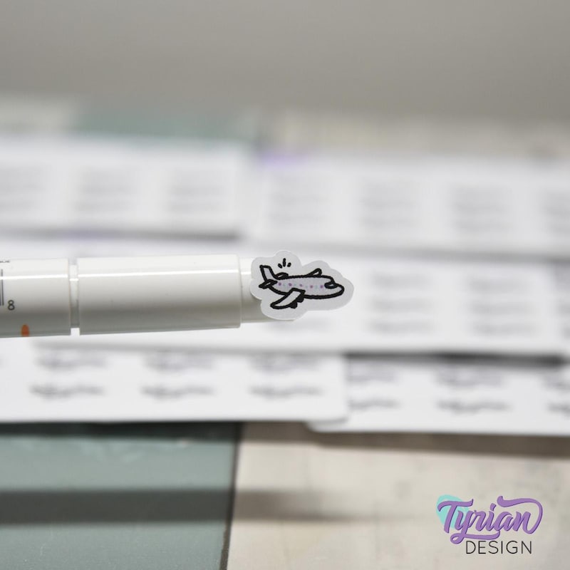 Airplane Stickers - Etsy