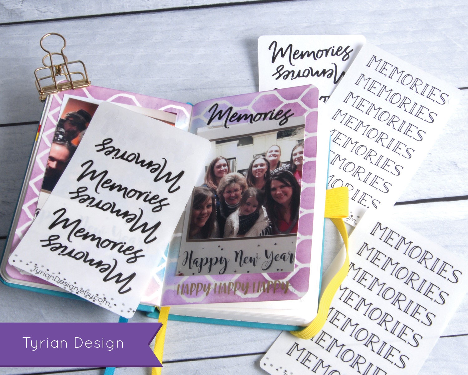 Memories Stickers for Planners and Journals. Memory Stickers | Etsy New ...