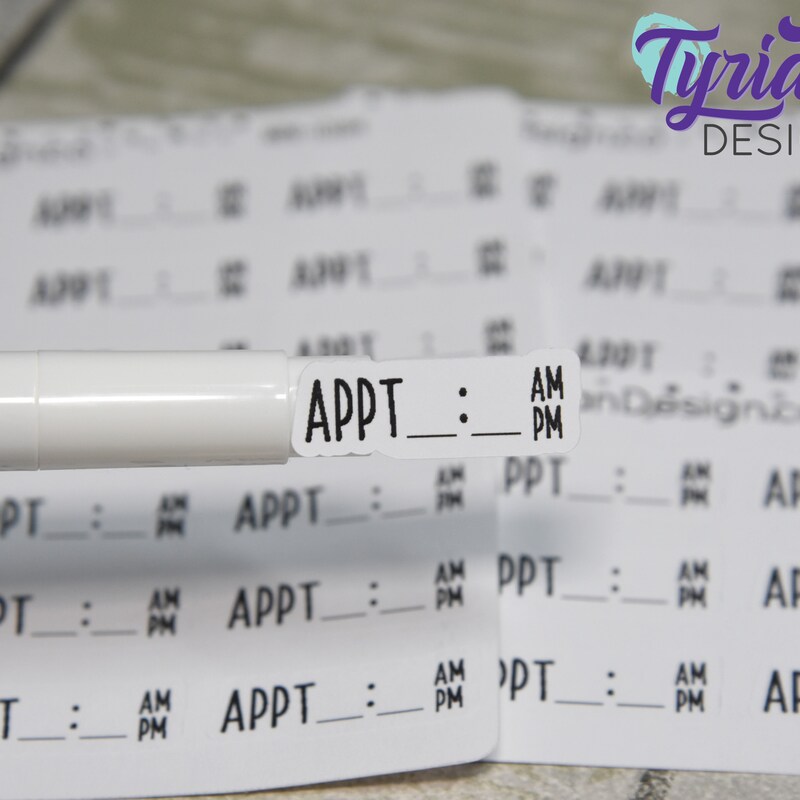 Am/pm Planner Stickers - Etsy