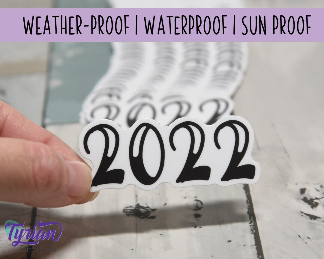 2022 Sticker | 2022 Planner Sticker | Sticker is High Quality Weather ...
