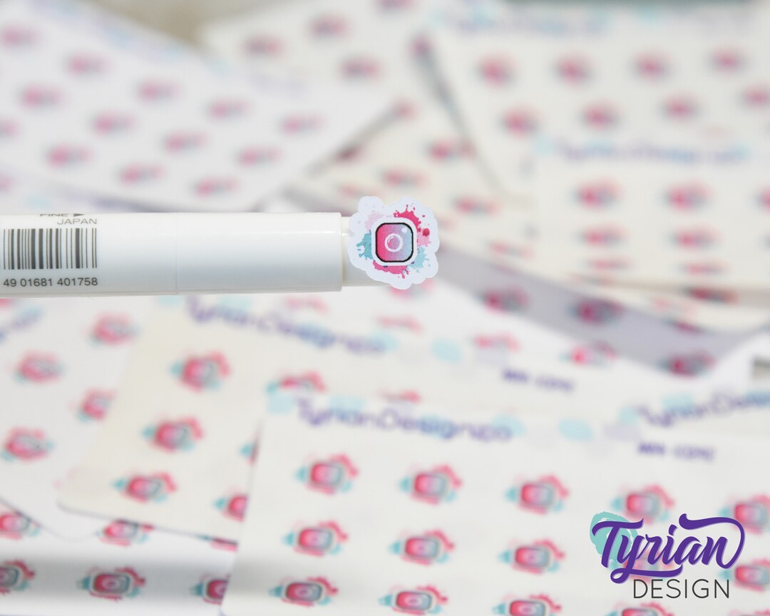 Mini Instagram Stickers | Mini Sheet of Social Media | 15 Stickers | .5 ...