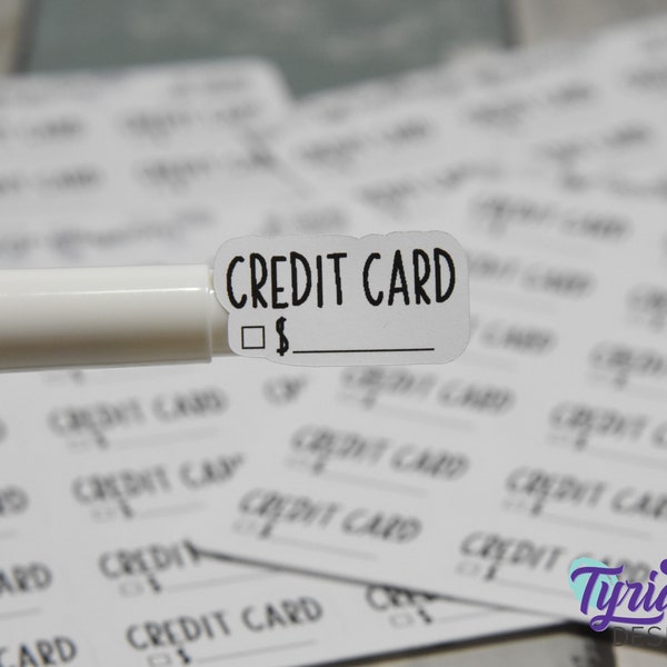 Card Stickers - Etsy