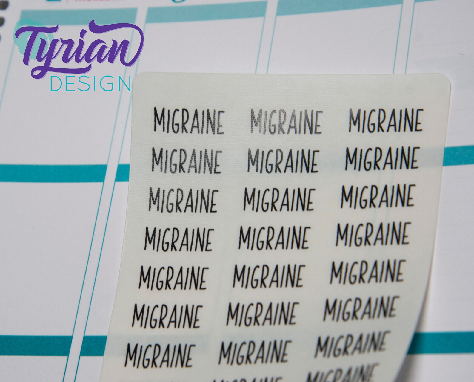 Migraine Small Sticker Headaches Got Nothing on a Migraine - Etsy