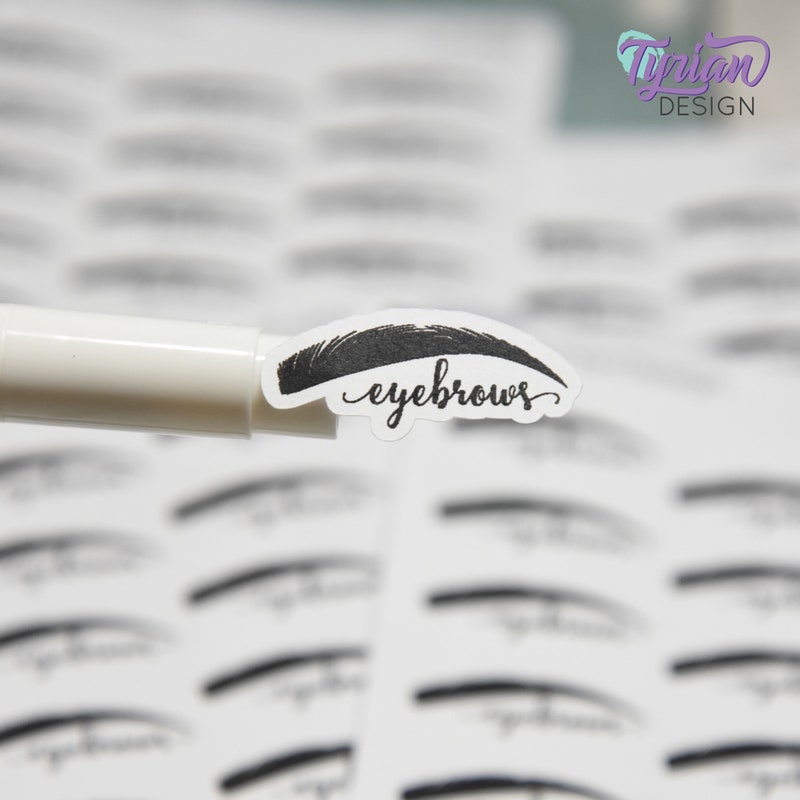 Adhesive Eyebrows - Etsy