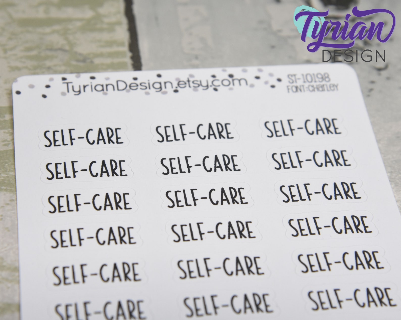 Self-care Stickers for Planners and Journals. A Reminder or to - Etsy