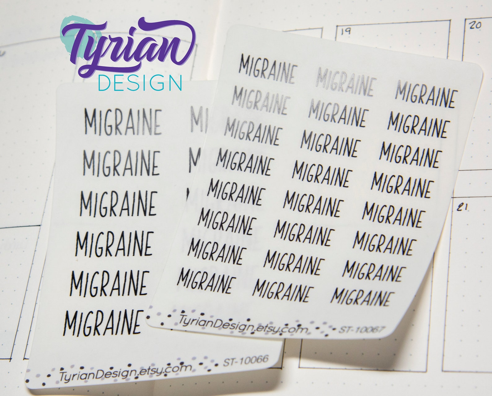 Migraine Small Sticker Headaches Got Nothing on a Migraine - Etsy