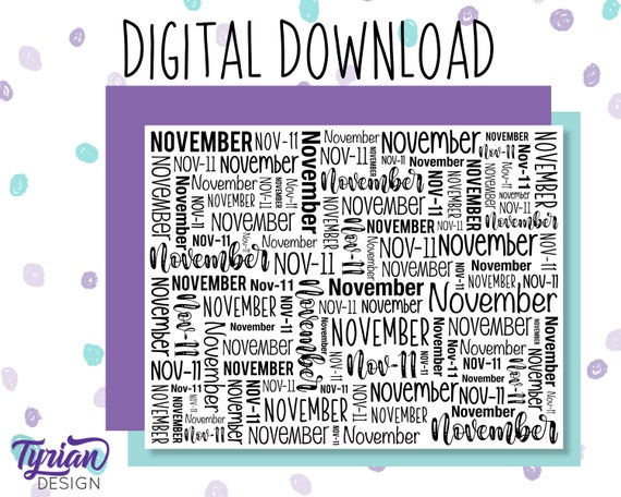 November Word November Vocabulary Words | Thegreentreeischirping