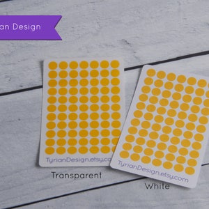 5mm Circle Dot Stickers for Planners and Journals. Dot Stickers Are ...