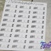 Appointment With Time Sticker for Planners and Journals. Clear or White ...