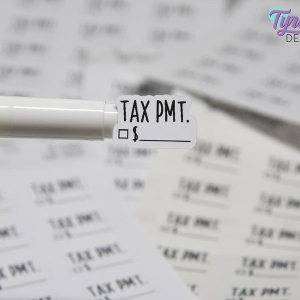 Taxes Stickers - Etsy