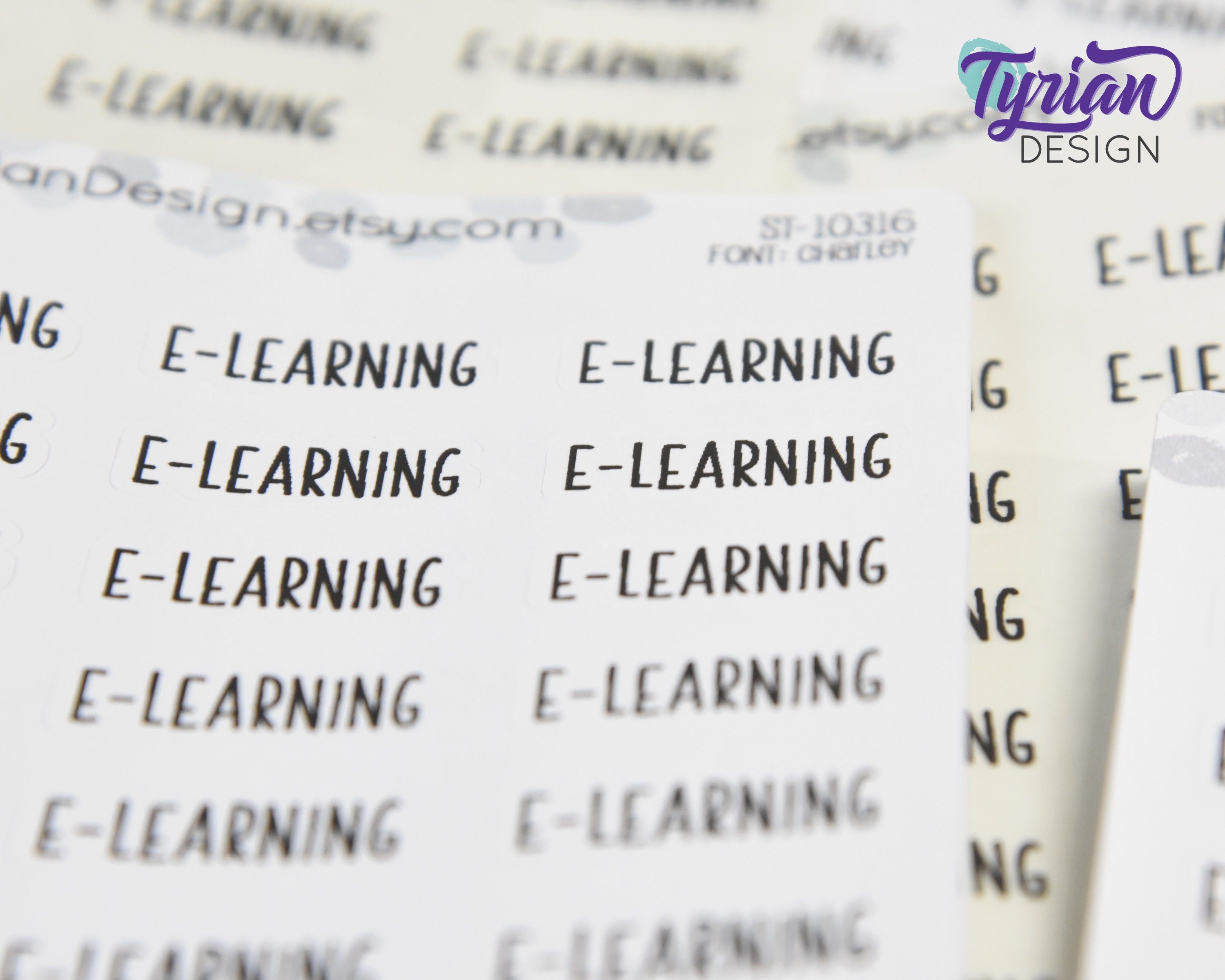 E-learning Stickers for Planners and Journals | Home School | 21 ...