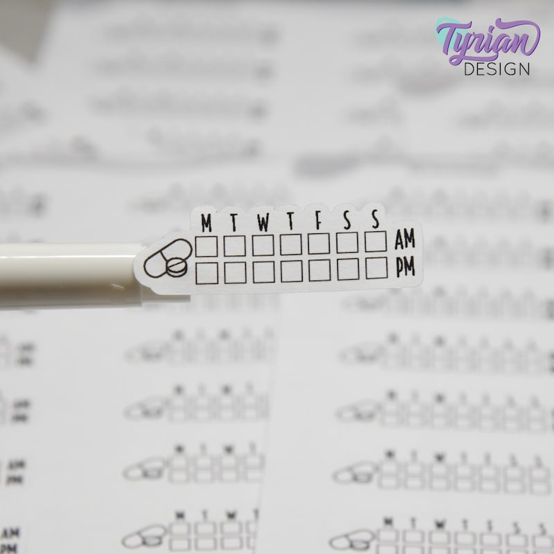 Am/pm Planner Stickers - Etsy