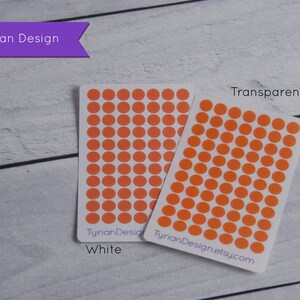 5mm Circle Dot Stickers for Planners and Journals. Dot Stickers Are ...