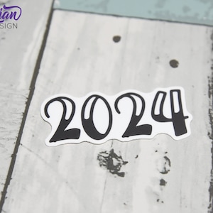 2024 Sticker | 2024 Planner Sticker | Sticker is High Quality Weather ...