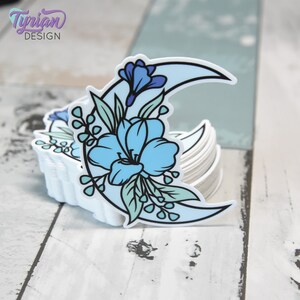 Blue Moon Vinyl Sticker | High Quality Weather Proof Vinyl | 3 X 3 ...