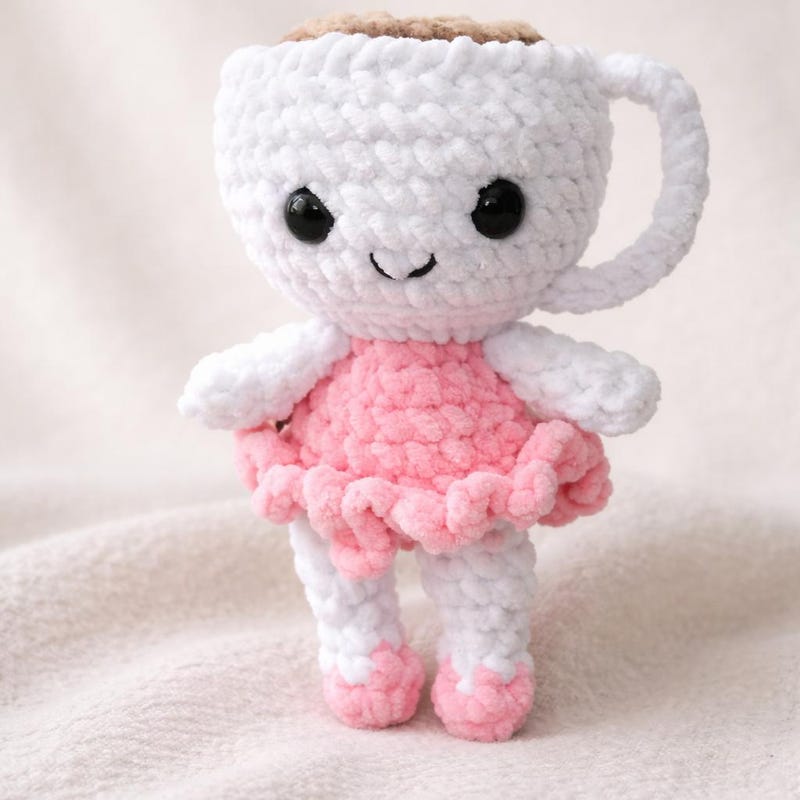 Ballerina Cappuccino Toy - Etsy UK