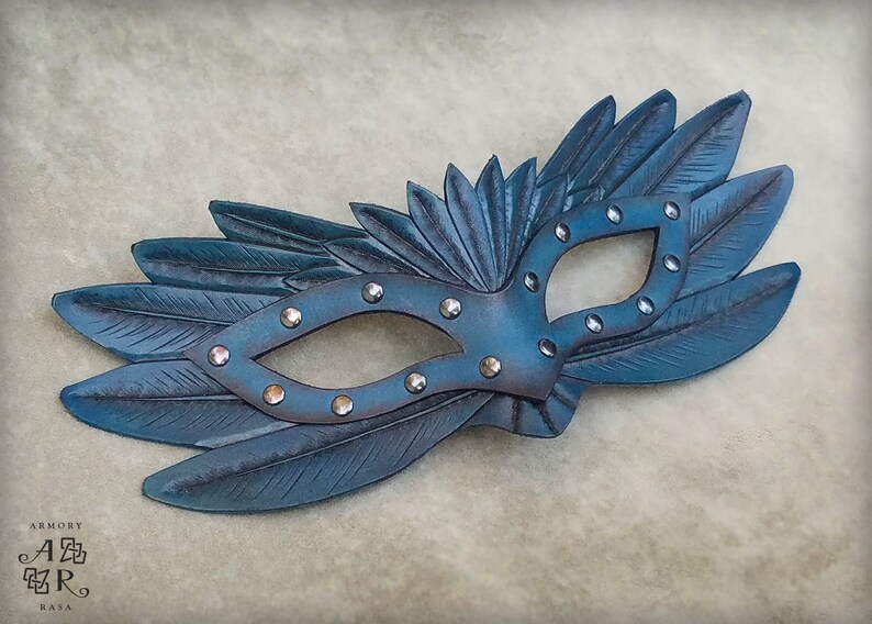 Raven Mask - Etsy