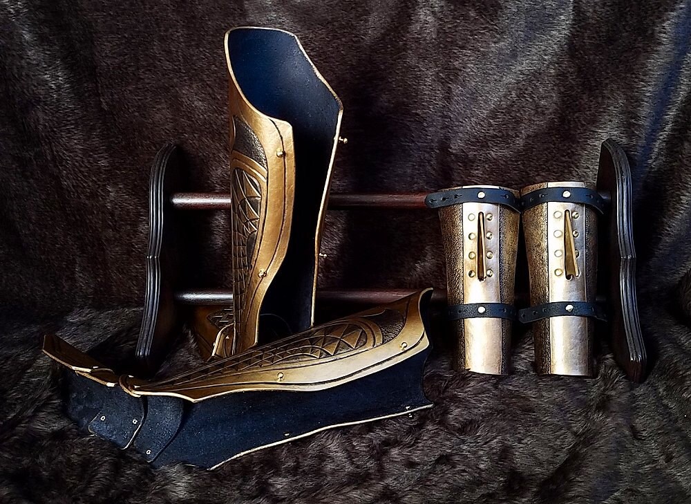 Aquaman Leg Guards DCU Cosplay | Etsy
