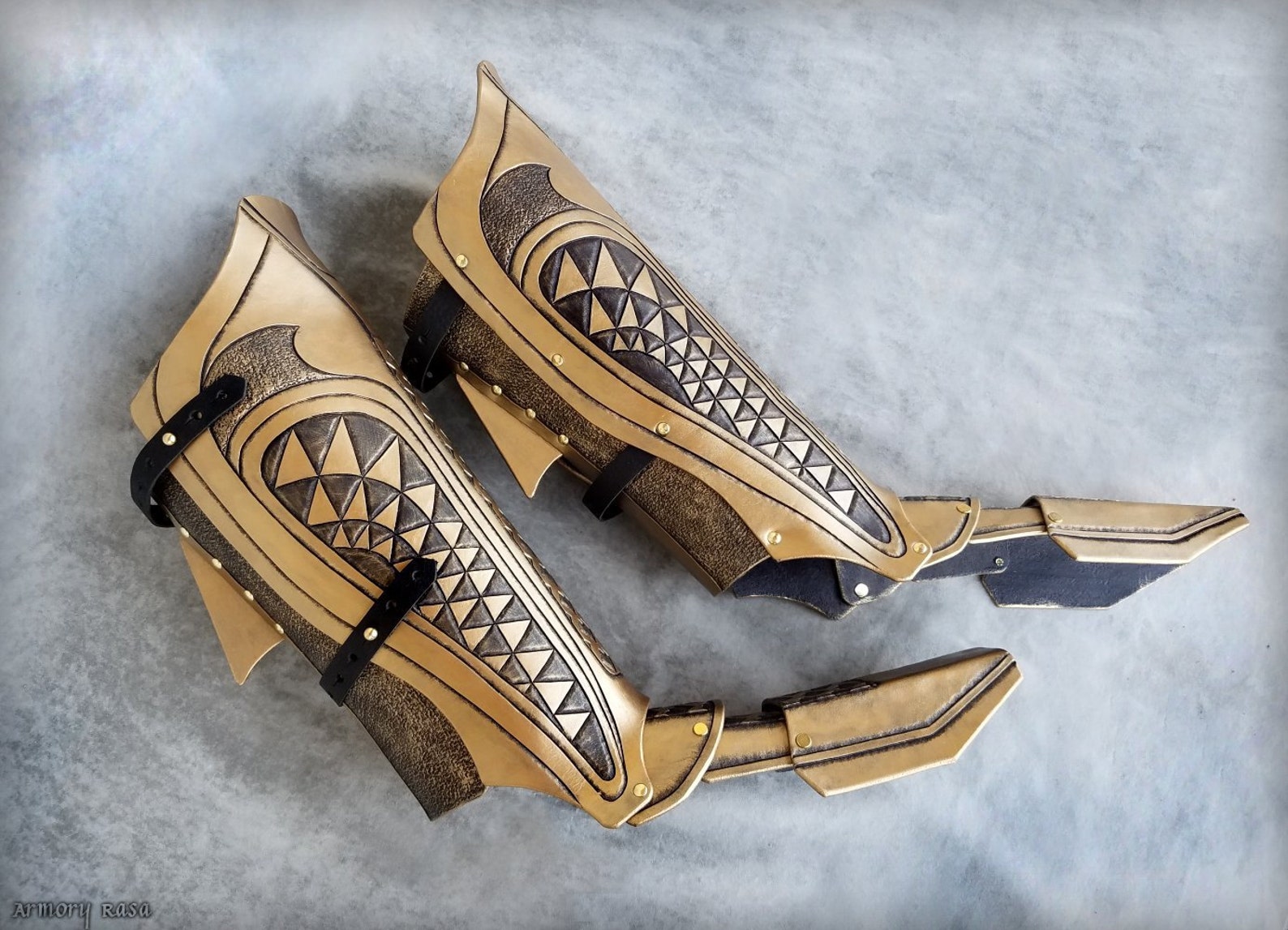 Aquaman Leg Guards DCU Cosplay | Etsy
