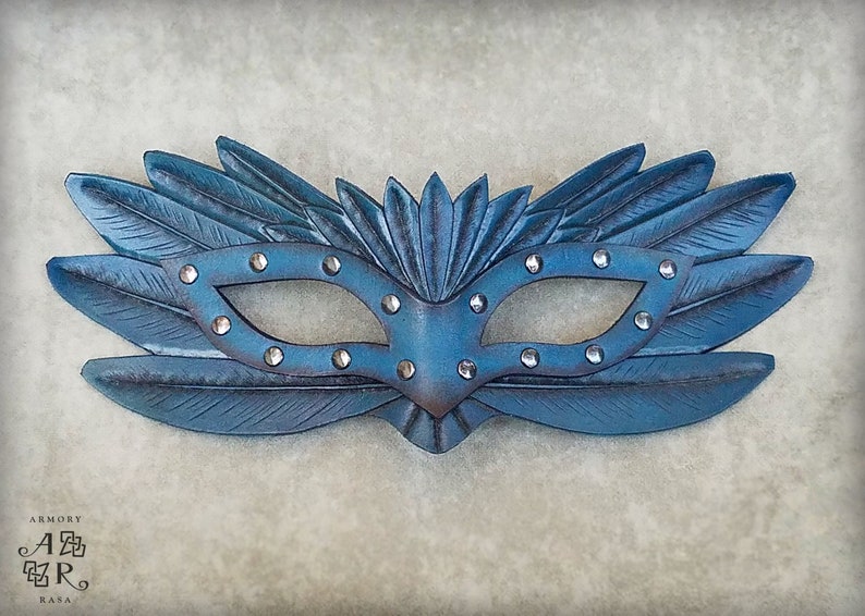 Raven Mask - Etsy