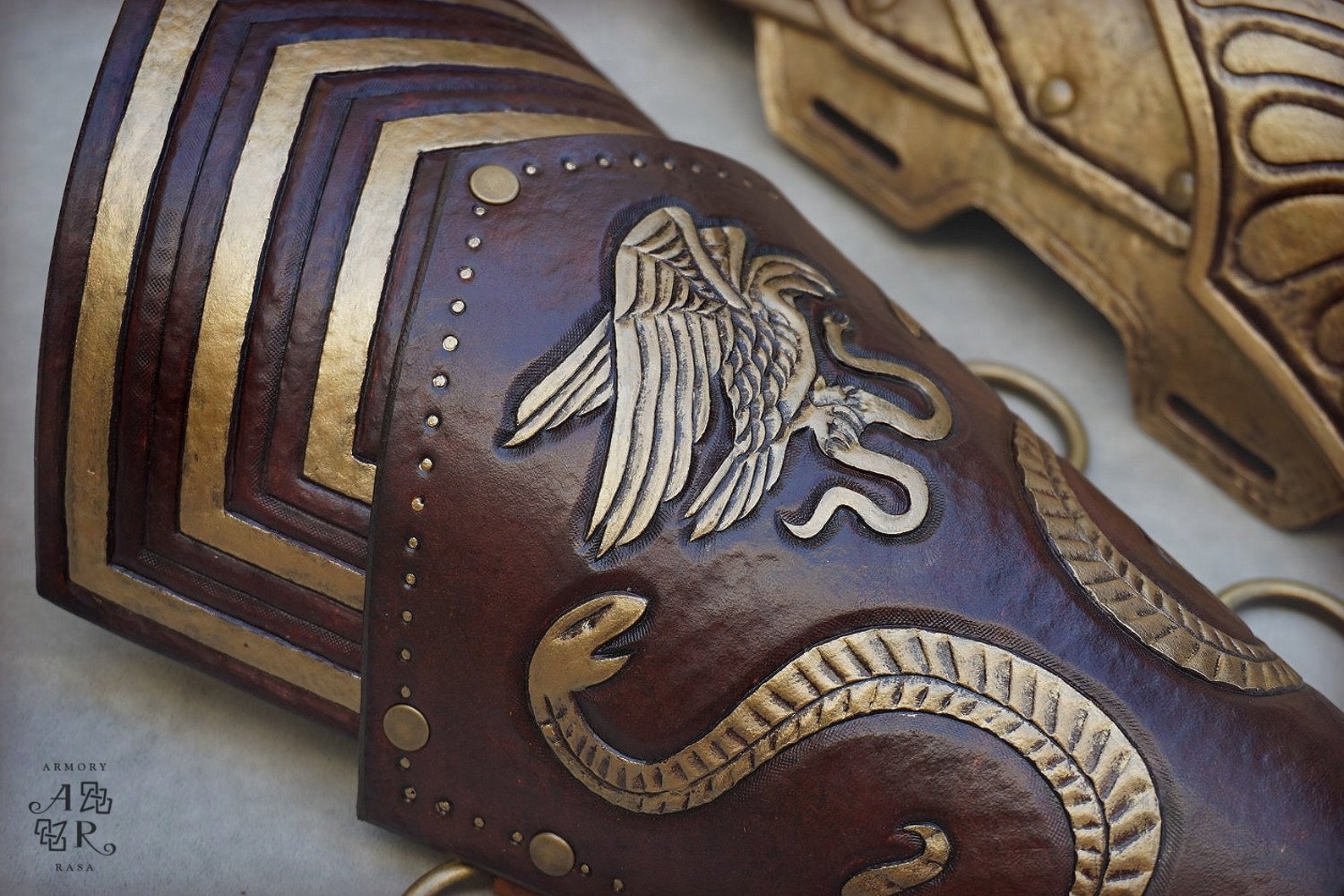 Greek Odyssey Bracers - Etsy