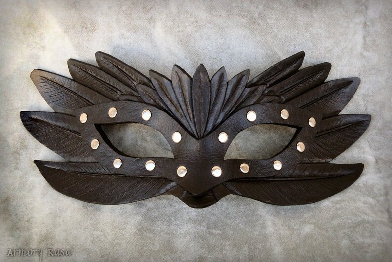Raven Mask - Etsy