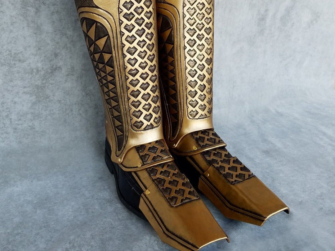 Aquaman Leg Guards DCU Cosplay - Etsy