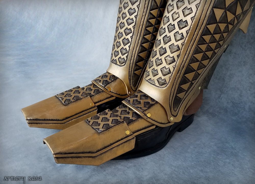 Aquaman Leg Guards DCU Cosplay | Etsy
