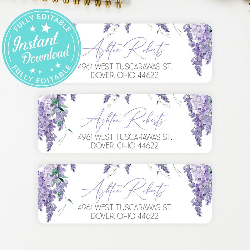 Diy Address Labels - Etsy