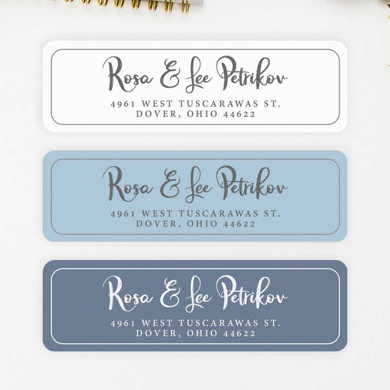 Return Address Labels - Etsy