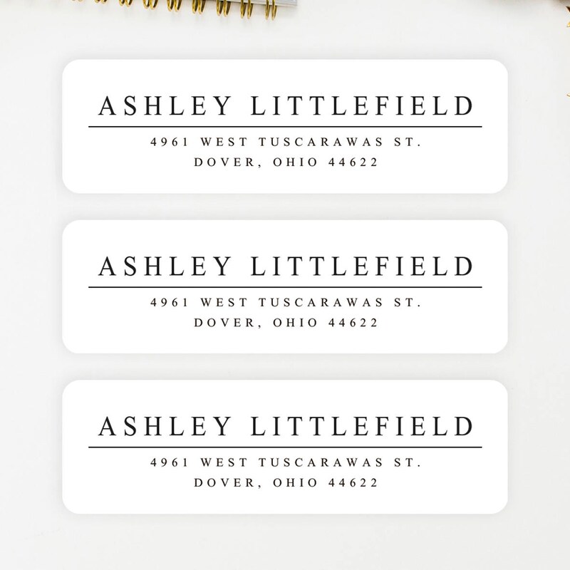 Address Label - Etsy