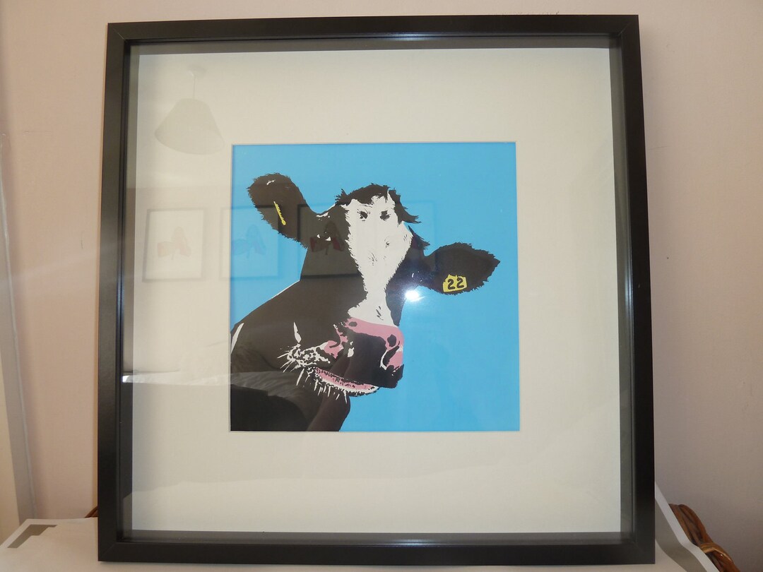 Original Silk Screen Print - Moo Cow - Available With Different ...