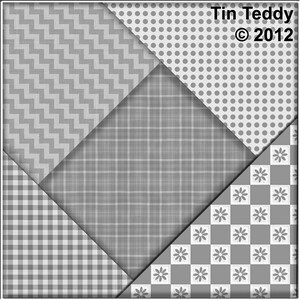 Digital Paper - Simply Grey Coordinated Printable Backgrounds for Your ...