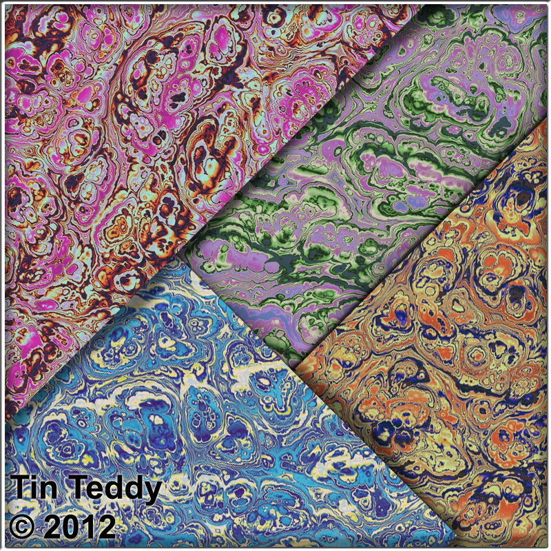 Marbled Papers Digital - 16 Victorian Style Marble Printable ...