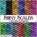 Scales Digital Papers - 12 Shiny Scales Printable Backgrounds for ...
