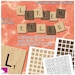 Letter Tiles Digital Collage Sheet - 1 Inch Squares Alphabet Tiles ...