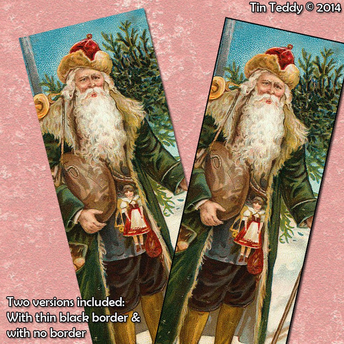 Vintage Christmas Microscope Slides Digital Collage Sheet - 1" X 3 ...