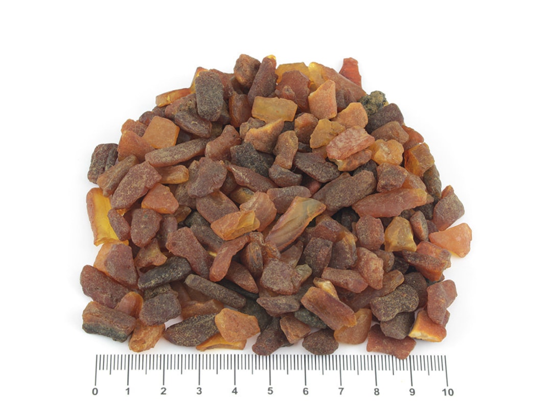 9 Mm Natural Raw Baltic Amber Pieces Stones Nuggets Chips Honey Cognac ...