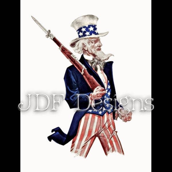 Uncle Sam Costume - Etsy