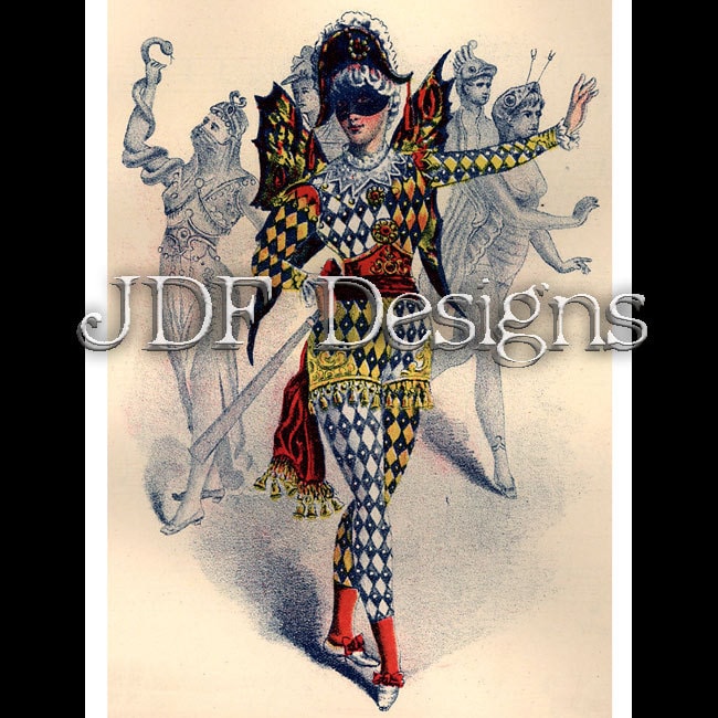 Paper, Party & Kids Craft Supplies & Tools Antique Performer Mask ...