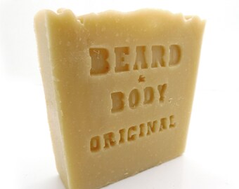 Beard and Body Soap Extra Grit by Honest Amish - Etsy