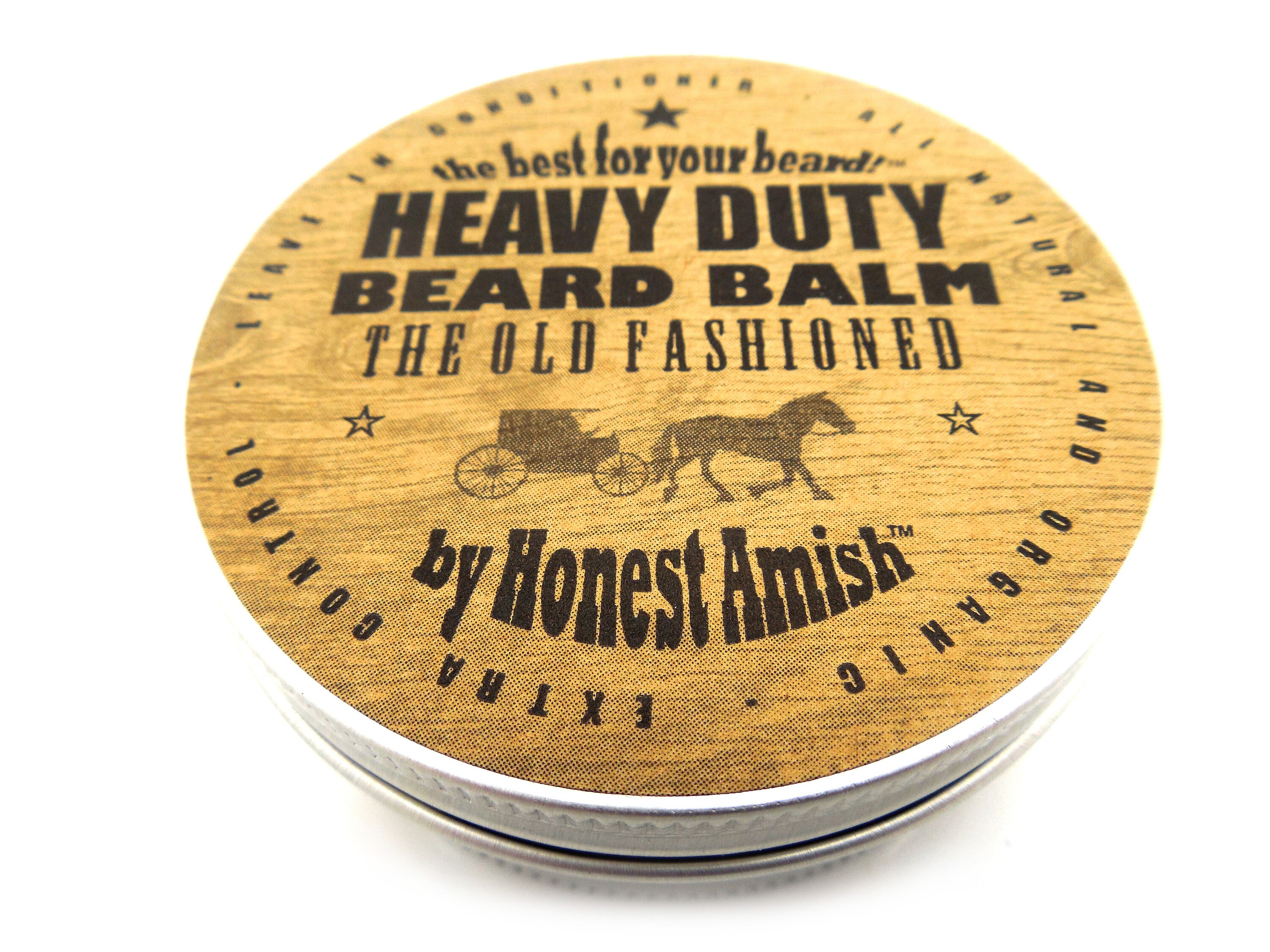 Honest Amish Heavy Duty Beard Balm 4 OUNCE Big Beard | Etsy