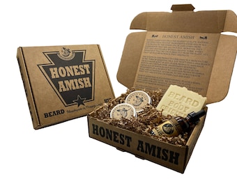 Honest Amish Beard Balm Men's Leave-in Beard Conditioner - Etsy