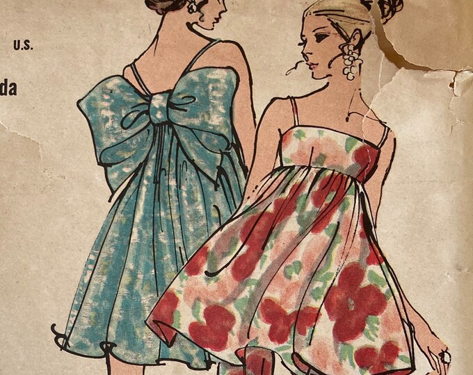 RARE Vintage 1970s Vogue 7684 Evening Dress and Pants Sewing Pattern ...