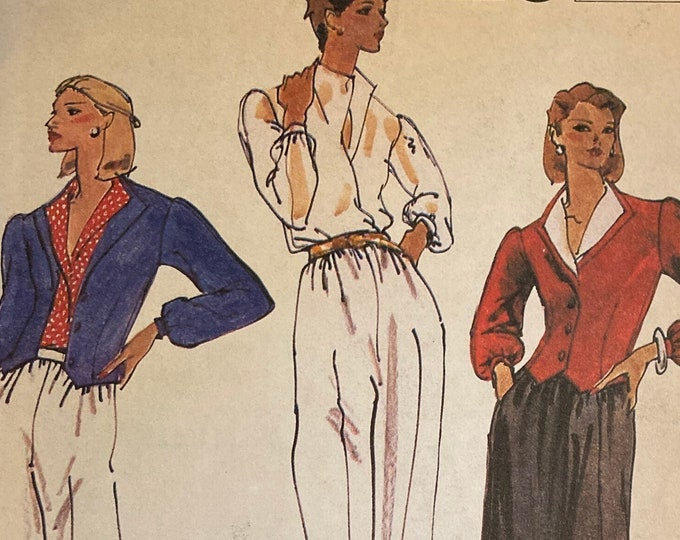 Vintage 1980s 7379 HALSTON Sewing Pattern - Etsy