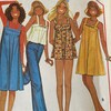 Vintage 1970's Mccall's 5456 Sewing Pattern Size 8 Bust 31.5 or Size 12 ...